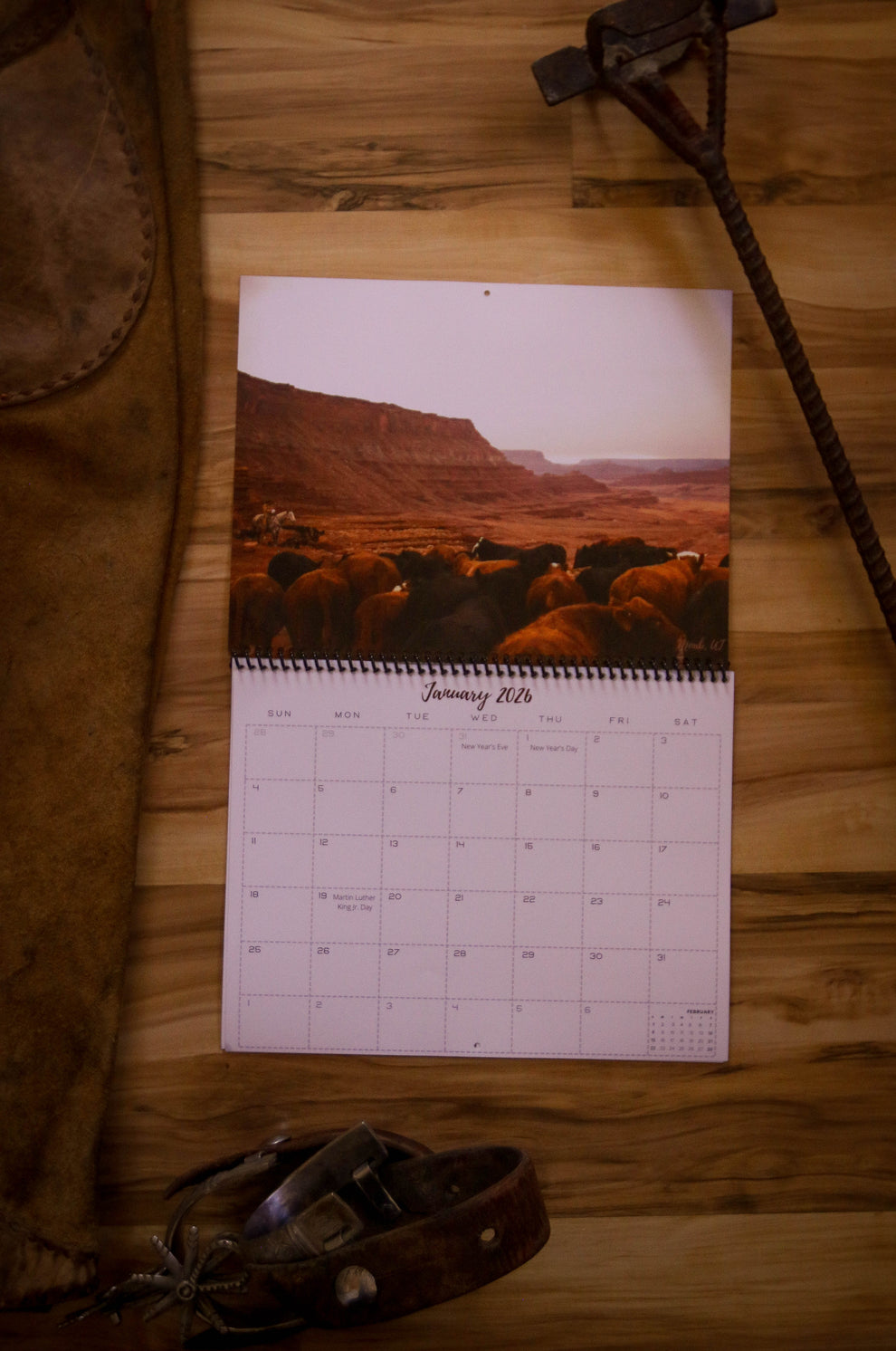 2026 Western Art Calendar – Alyssa Wilcox Photography